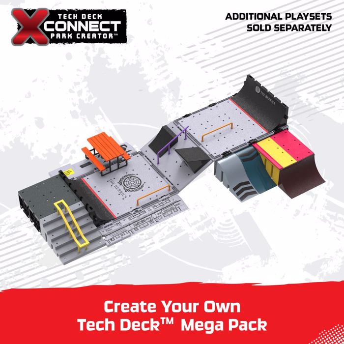 Tech Deck X-Connect Transforming Skate Park - The Berrics | Powerskate